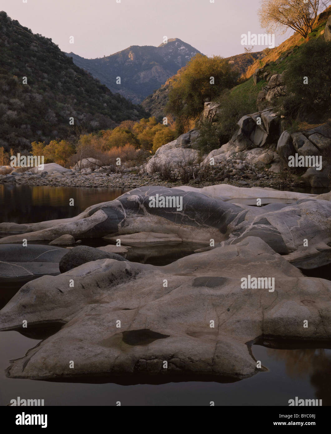 Foothills, Kaweah River, Sequoia and Kings Canyon National Park ...