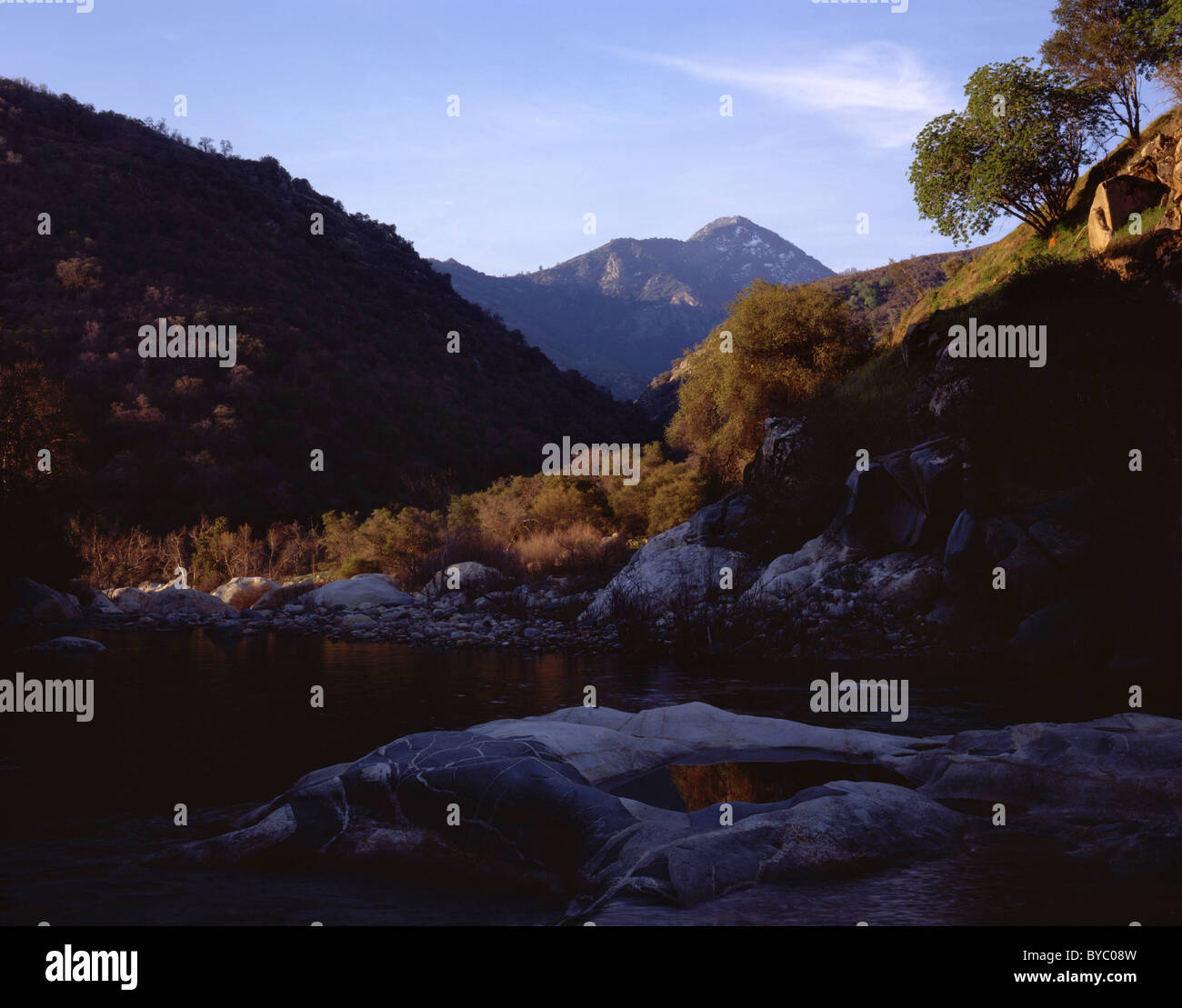 Foothills, Kaweah River, Sequoia and Kings Canyon National Park ...