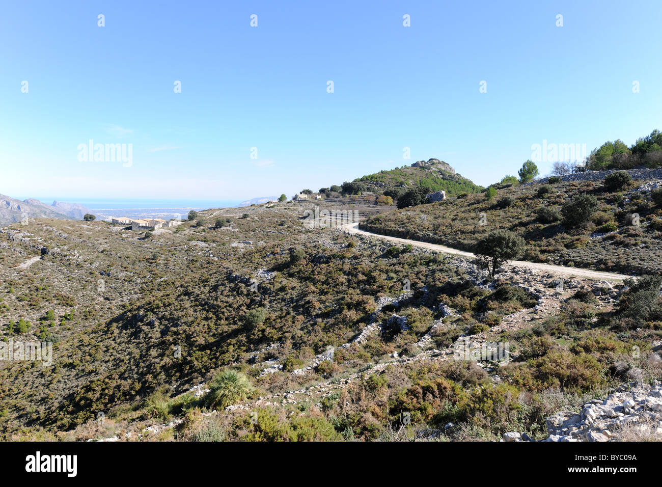 Benimaurell mountain coast spain hi-res stock photography and images ...