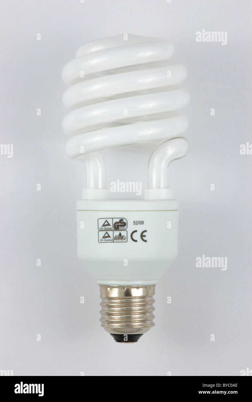 A spiral-type compact fluorescent lamp Stock Photo - Alamy A spiral-type compact fluorescent lamp Stock Photo - Alamy