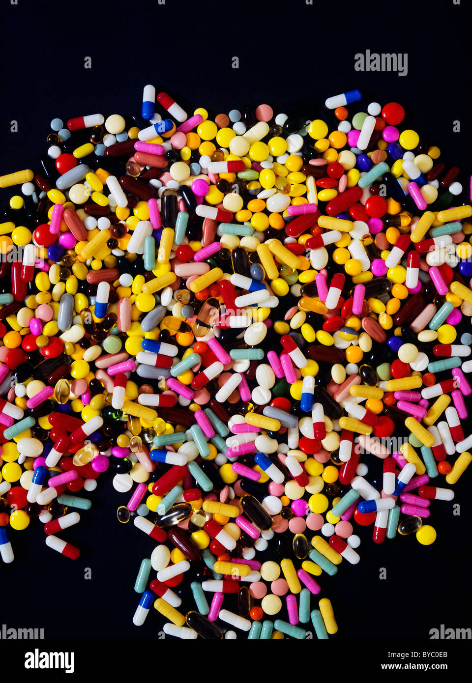 PHARMACEUTICAL CAPSULES PILLS & TABLETS Stock Photo - Alamy
