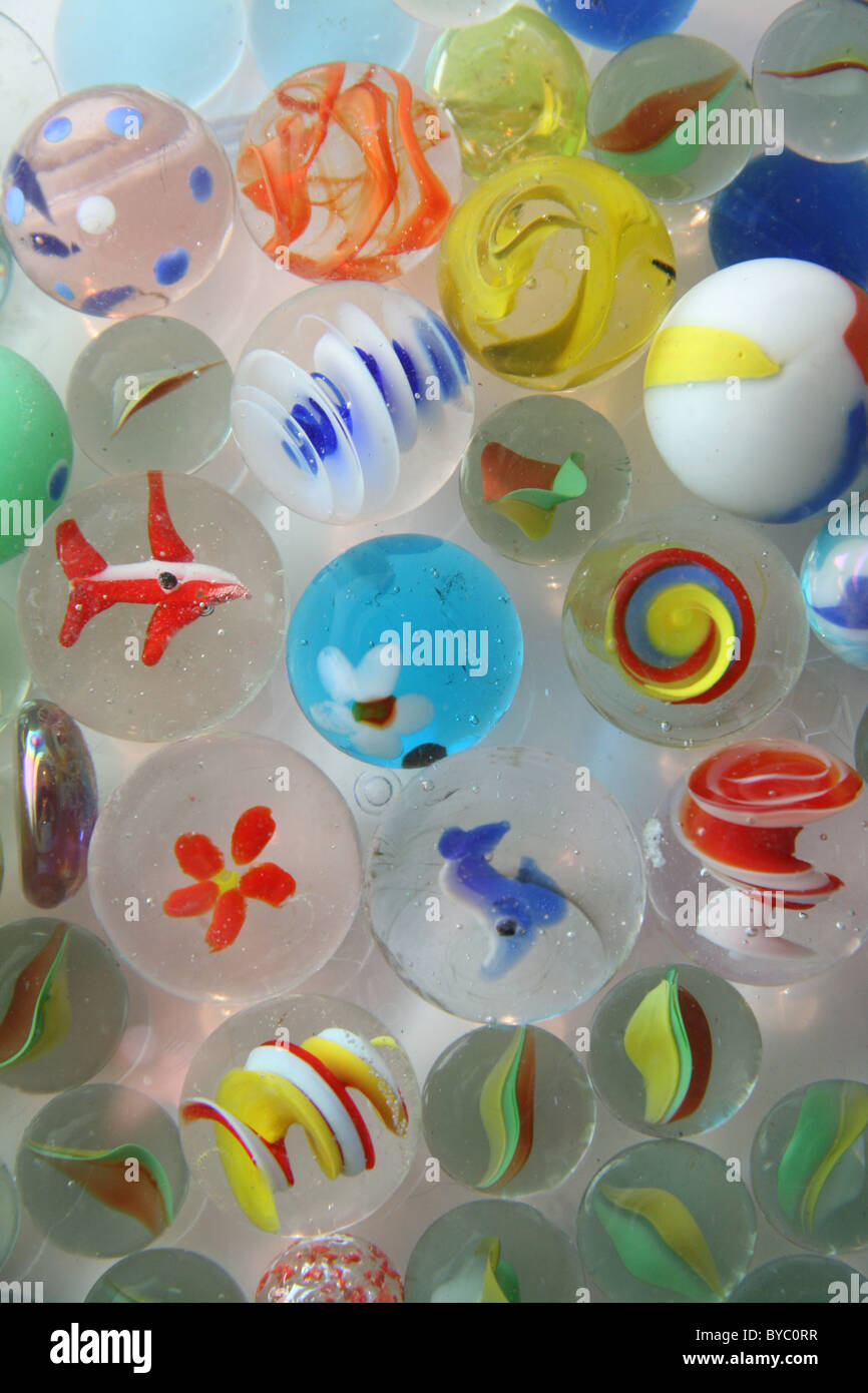 display of marbles Stock Photo - Alamy
