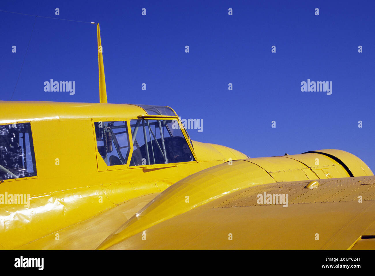 Avro anson aircraft cockpit hi-res stock photography and images - Alamy