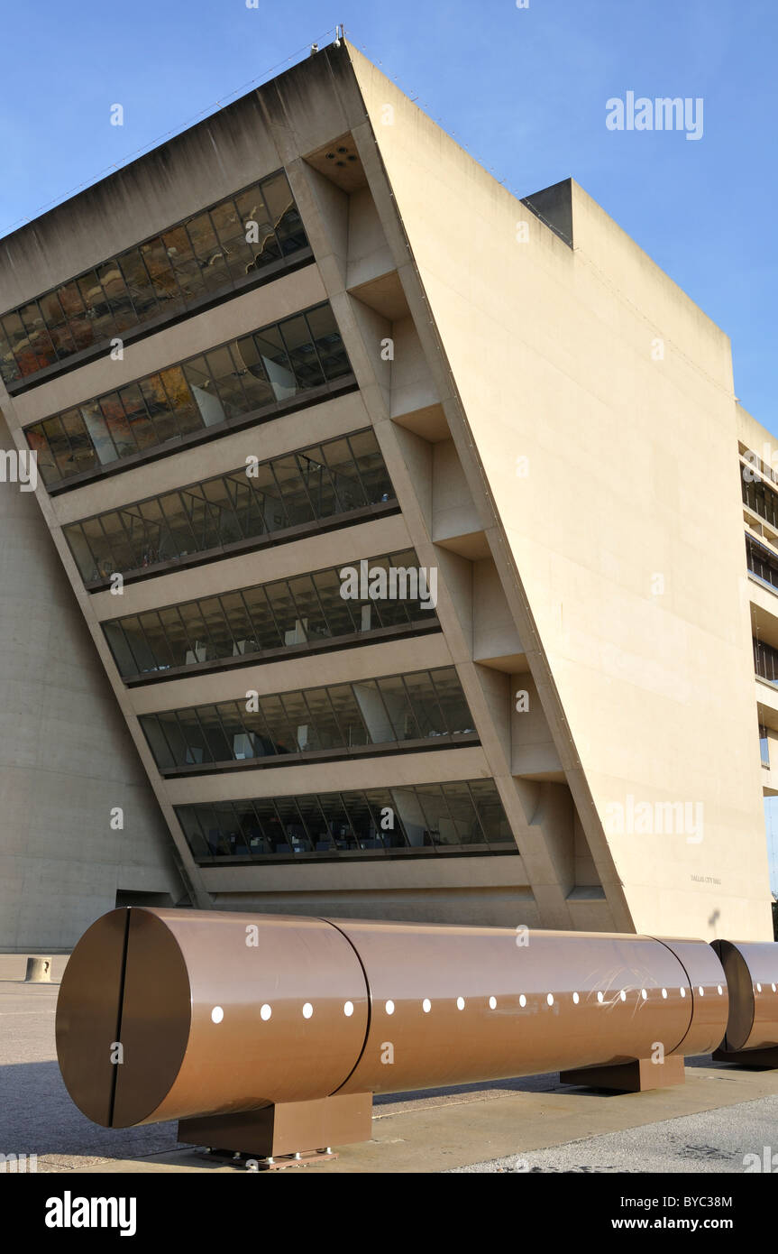 City Hall, Dallas, Texas, USA Stock Photo - Alamy