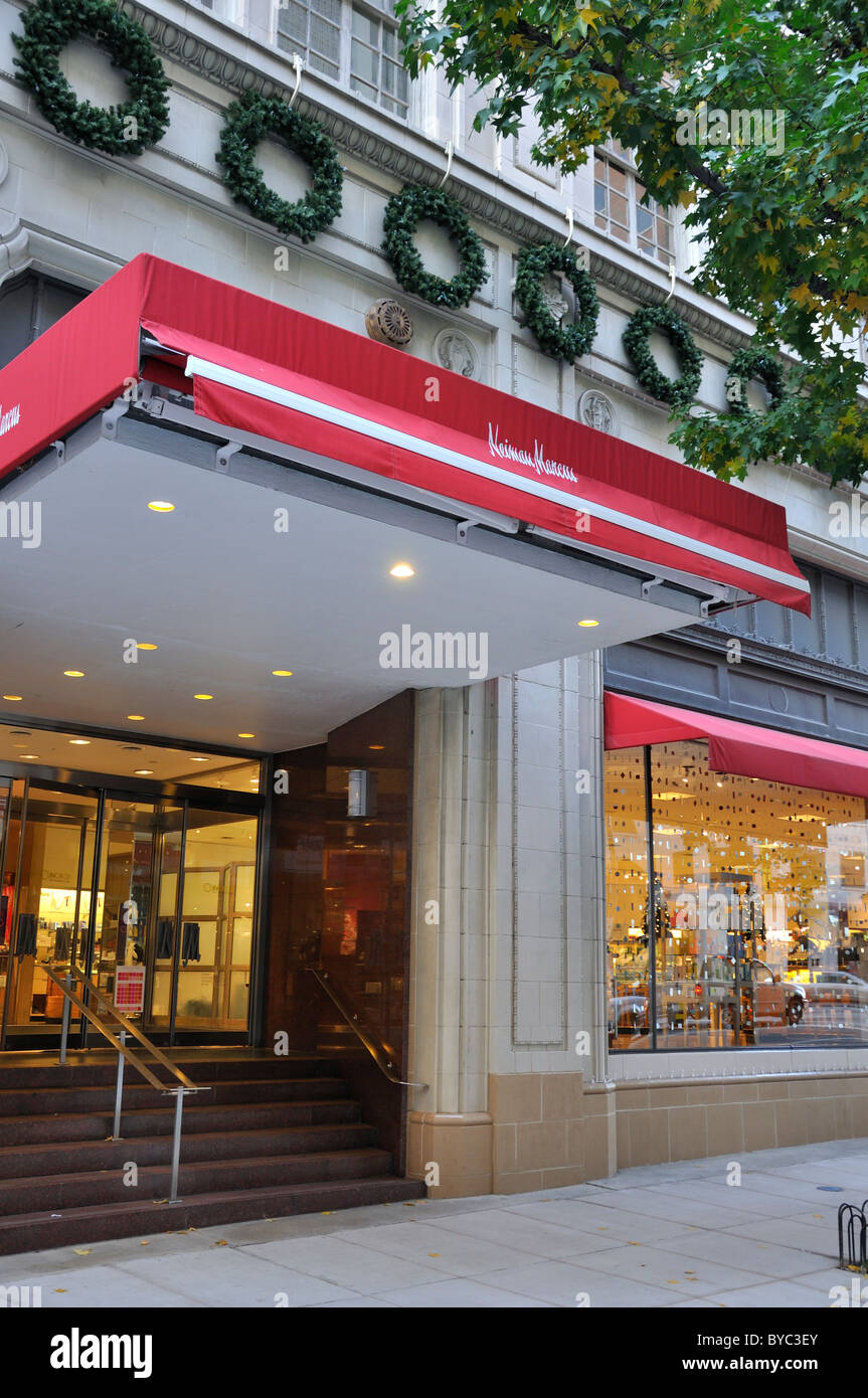 Neiman Marcus department store, downtown Dallas, Texas, USA Stock Photo ...