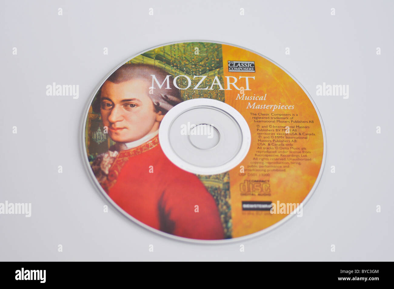 Mozart cd hi-res stock photography and images - Alamy