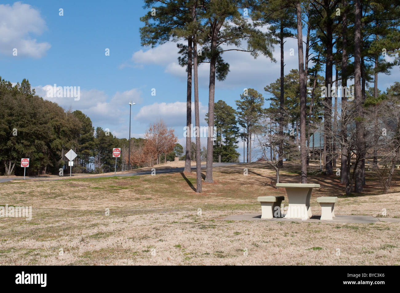 A rest area in Alabama Stock Photo - Alamy