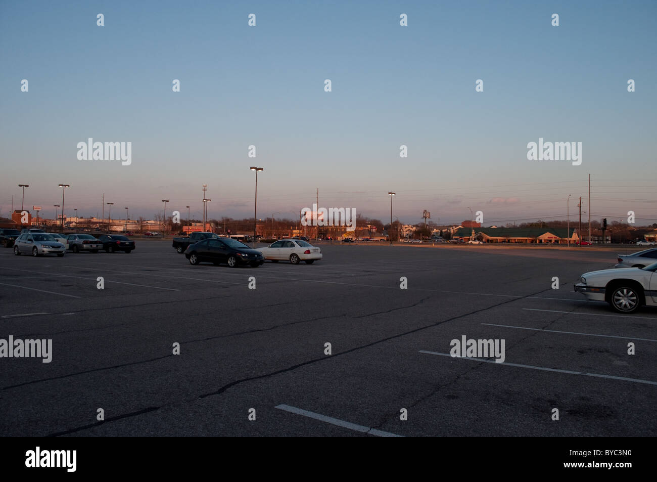 Sunset car hi-res stock photography and images - Alamy