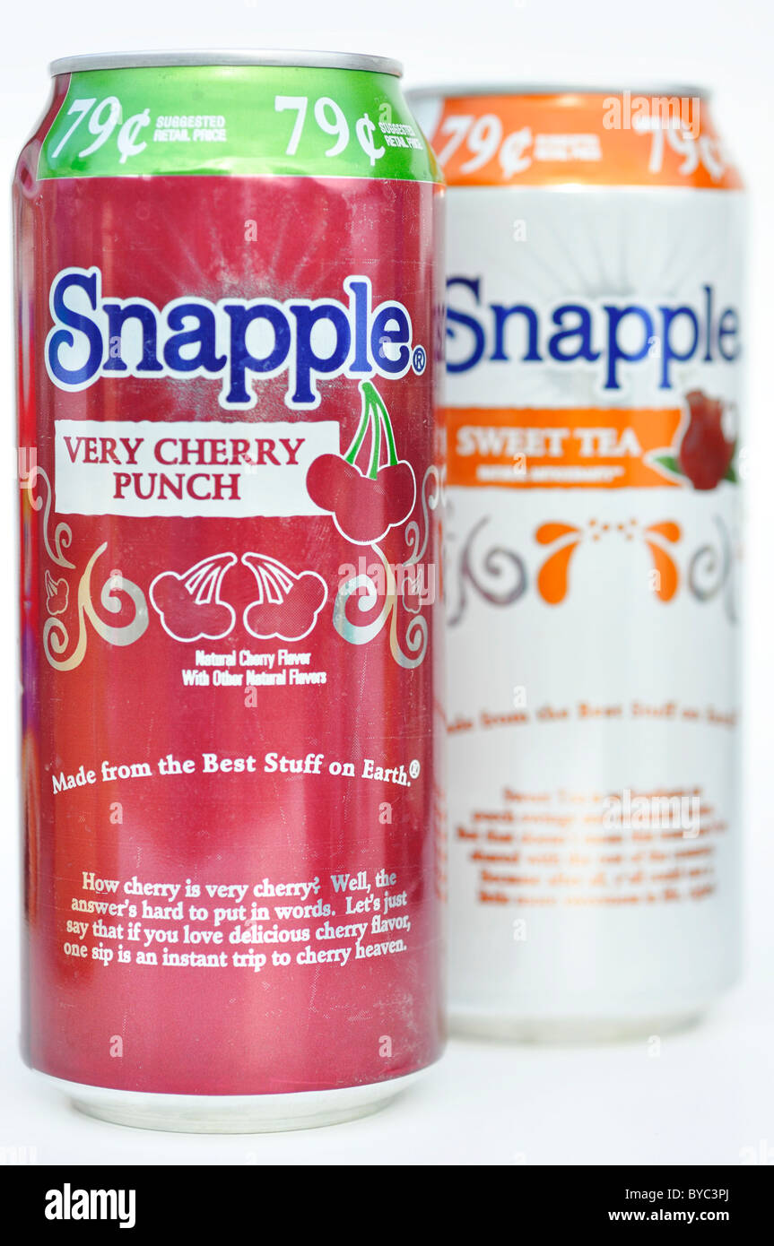 Snapple Stock Photos & Snapple Stock Images - Alamy