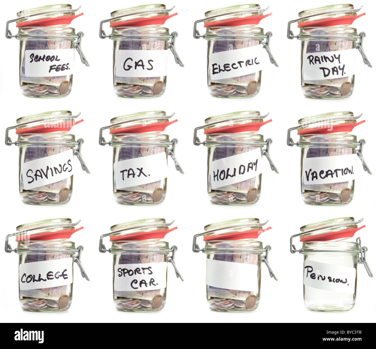 Gas jars Cut Out Stock Images & Pictures - Alamy