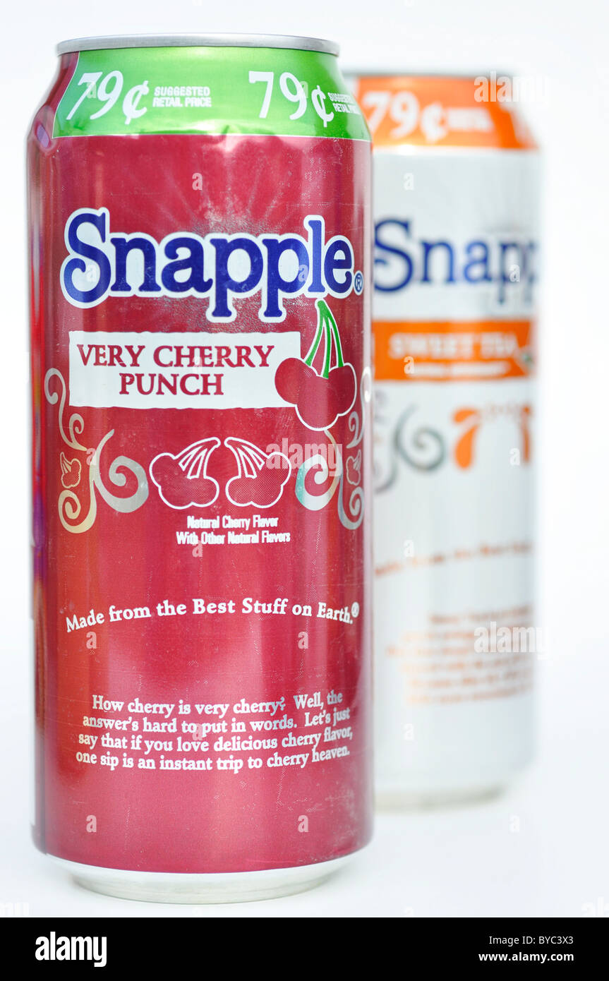 Snapple drink hi-res stock photography and images - Alamy