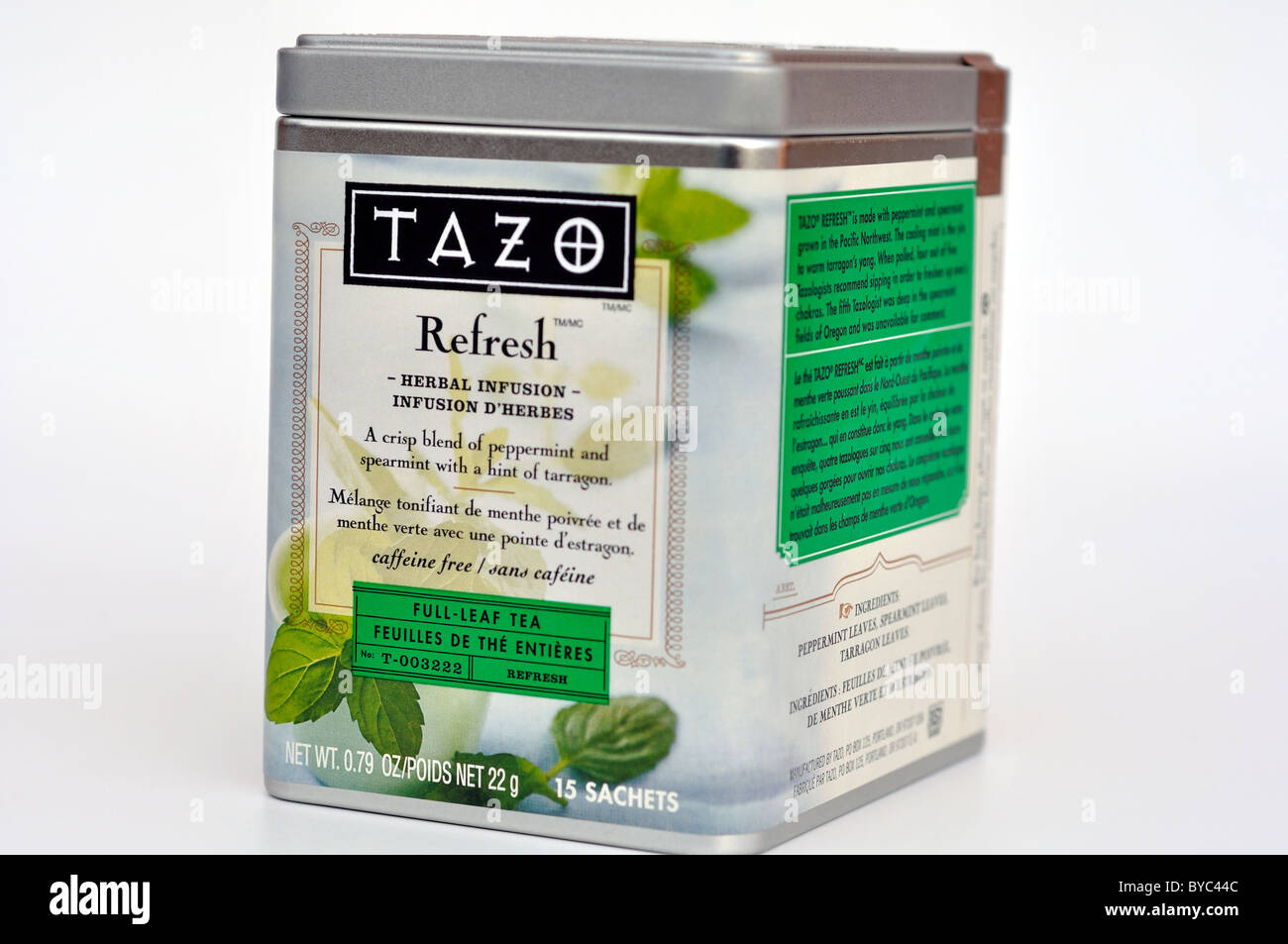 Spearmint tea package hi-res stock photography and images - Alamy