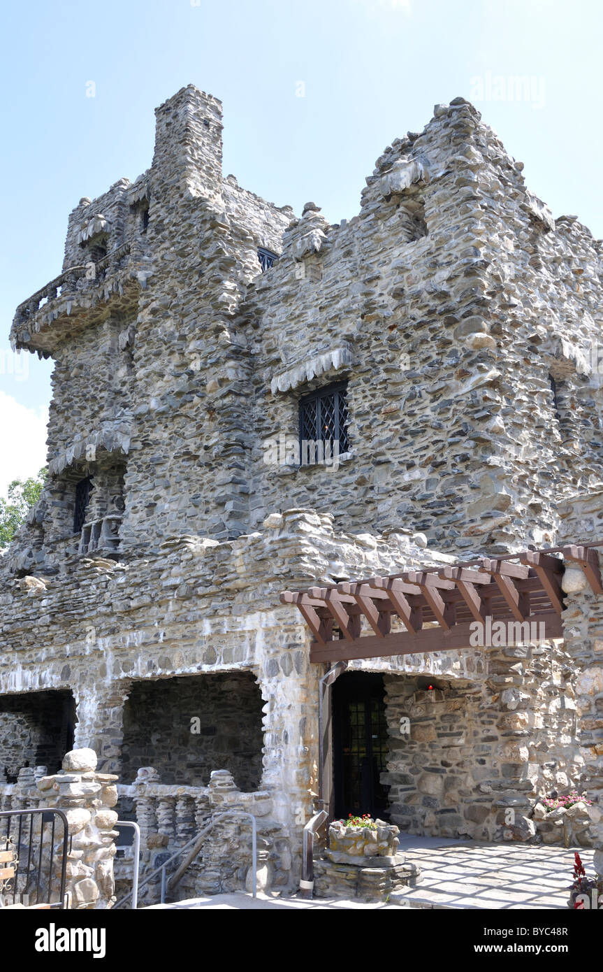 Gillette Castle in East Haddam, Connecticut - former home to famous ...