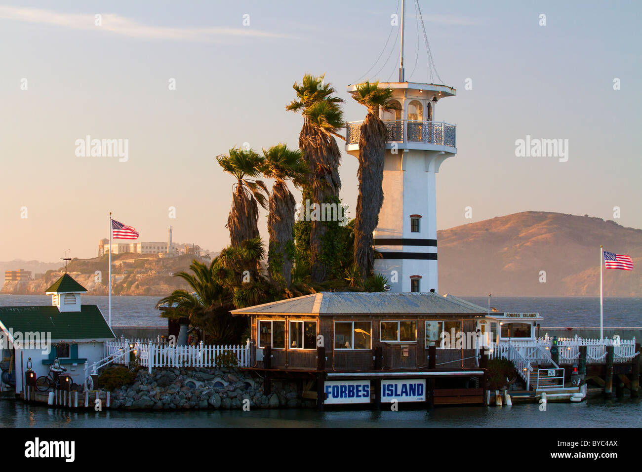 Forbes Island, Fisherman's Wharf, San Francisco, CA Stock Photo - Alamy