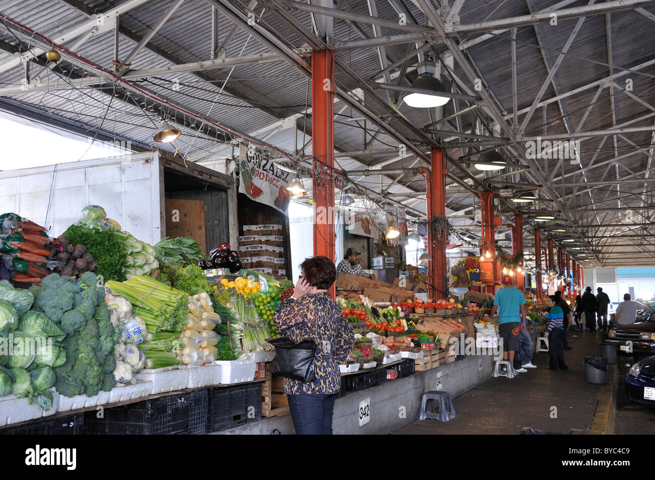 Farmers market, Dallas, Texas, USA Stock Photo - Alamy