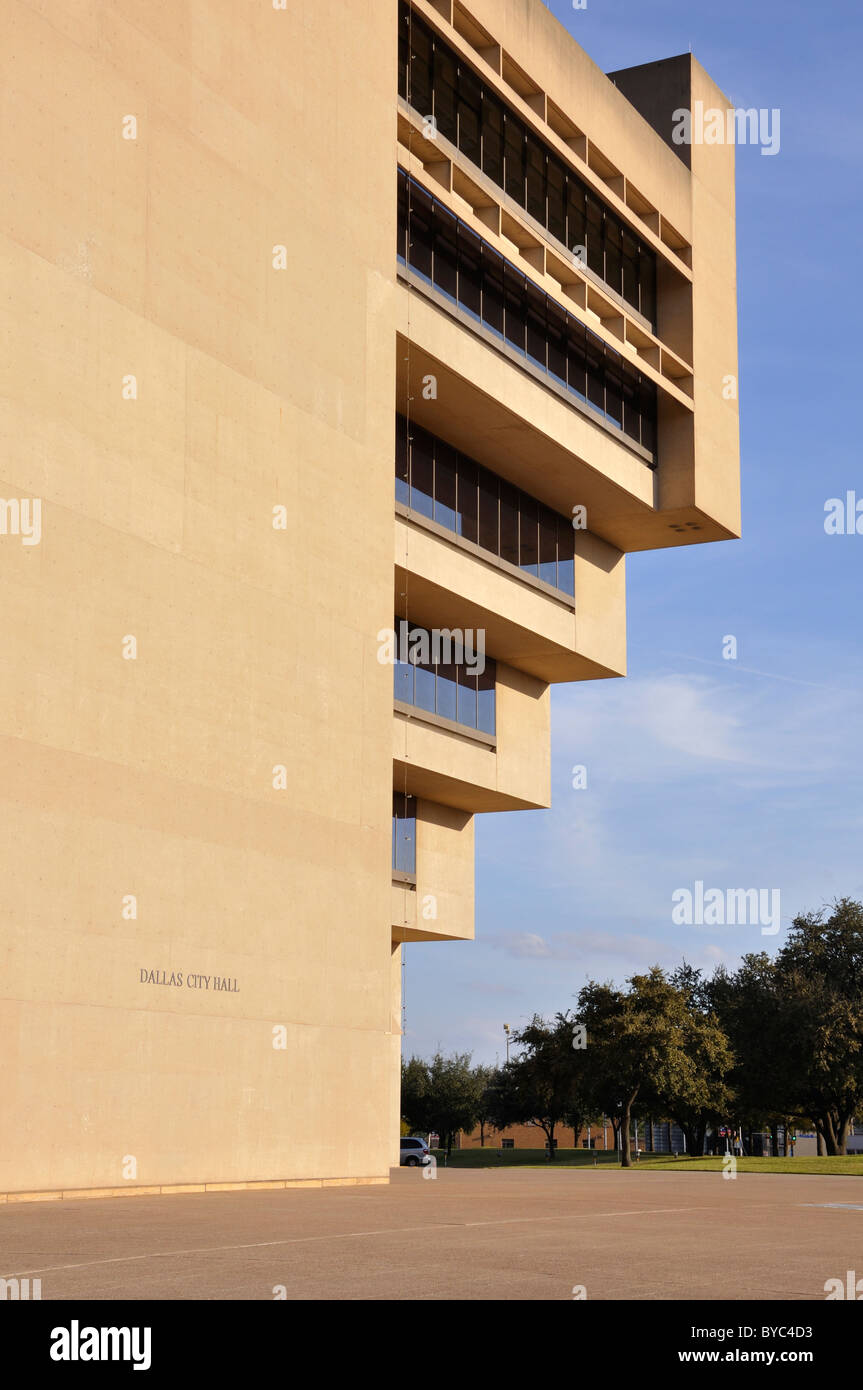 City Hall, Dallas, Texas, USA Stock Photo - Alamy
