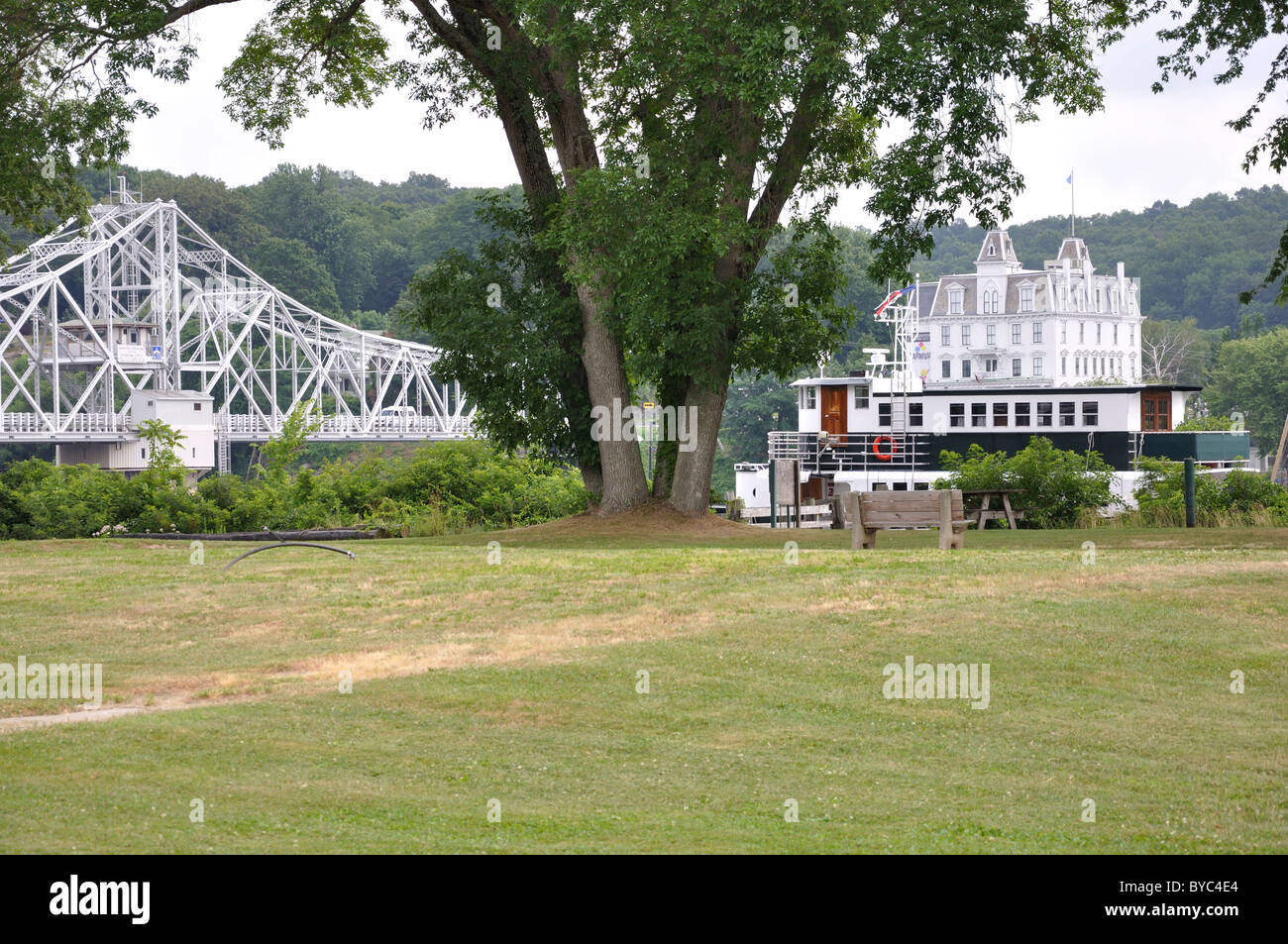Goodspeed Opera House - East Haddam, Connecticut, USA - view from ...