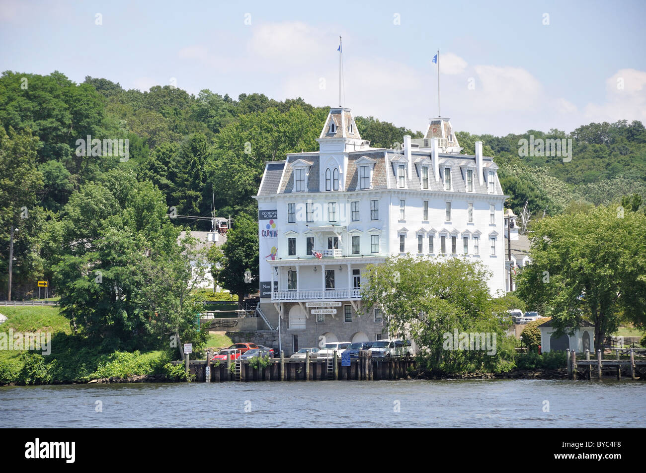 Goodspeed Opera House - East Haddam, Connecticut, USA Stock Photo - Alamy