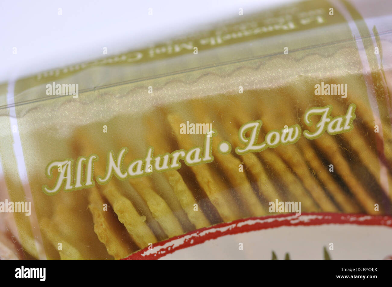 All Natural sign on food package Stock Photo - Alamy