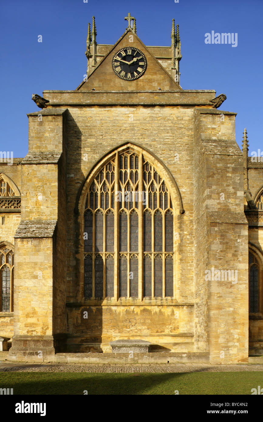 Stained glass window, Sherborne Abbey, Dorset, England Stock Photo - Alamy