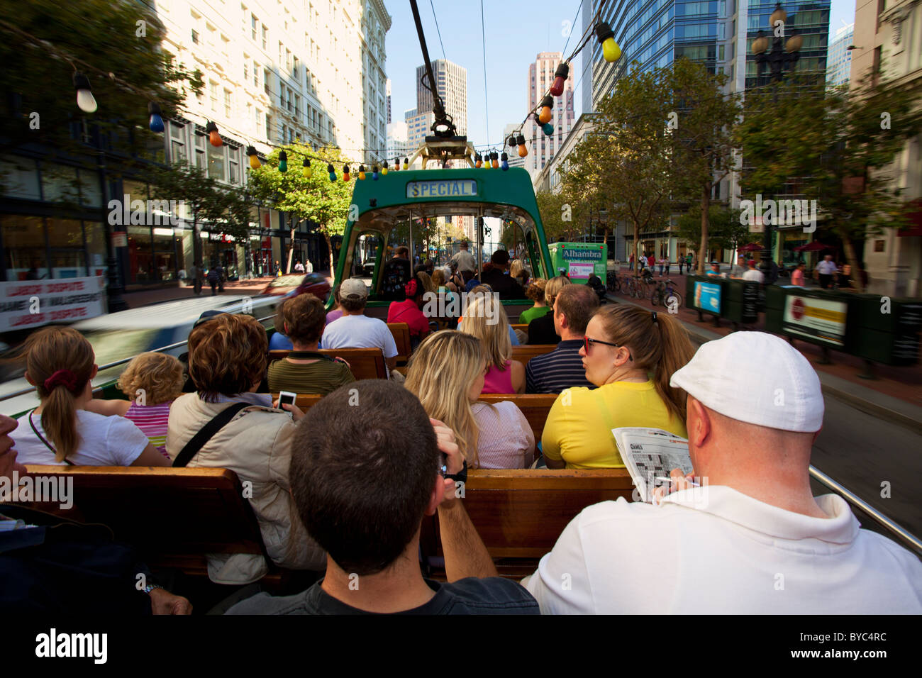 F-Line Cable Car, San Francisco, CA Stock Photo - Alamy