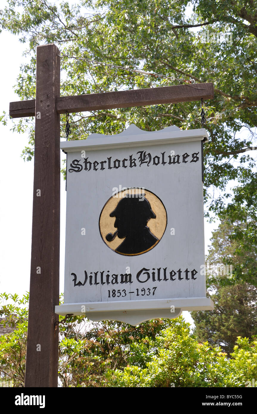 Gillette Castle in East Haddam, Connecticut - former home to famous ...