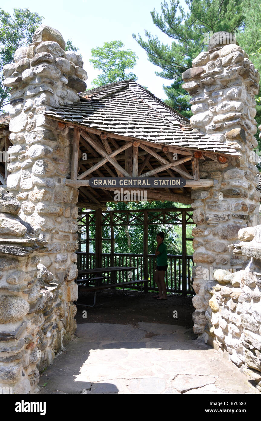 Gillette Castle in East Haddam, Connecticut - former home to famous ...