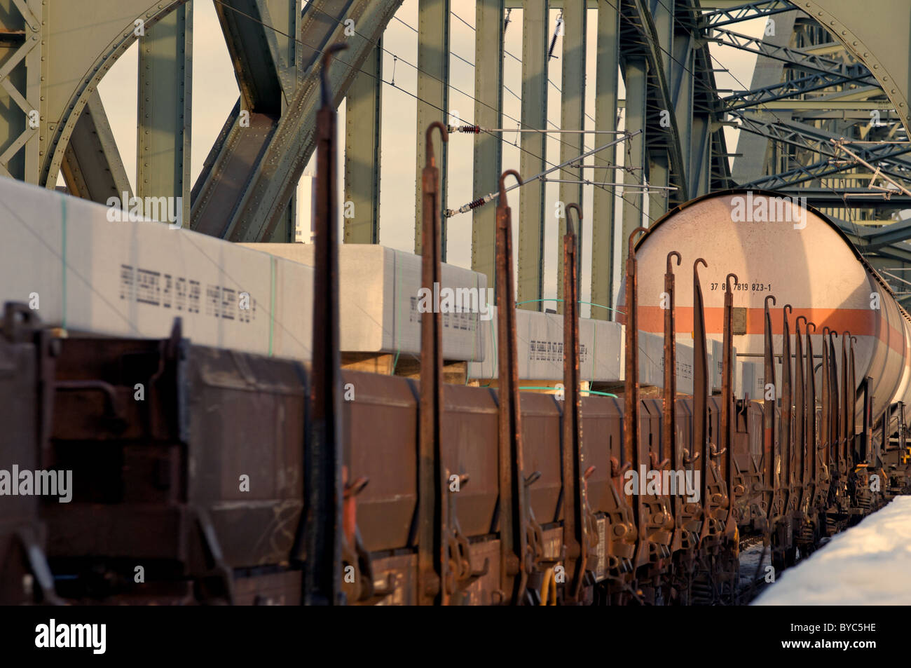 Goods train hi-res stock photography and images - Alamy