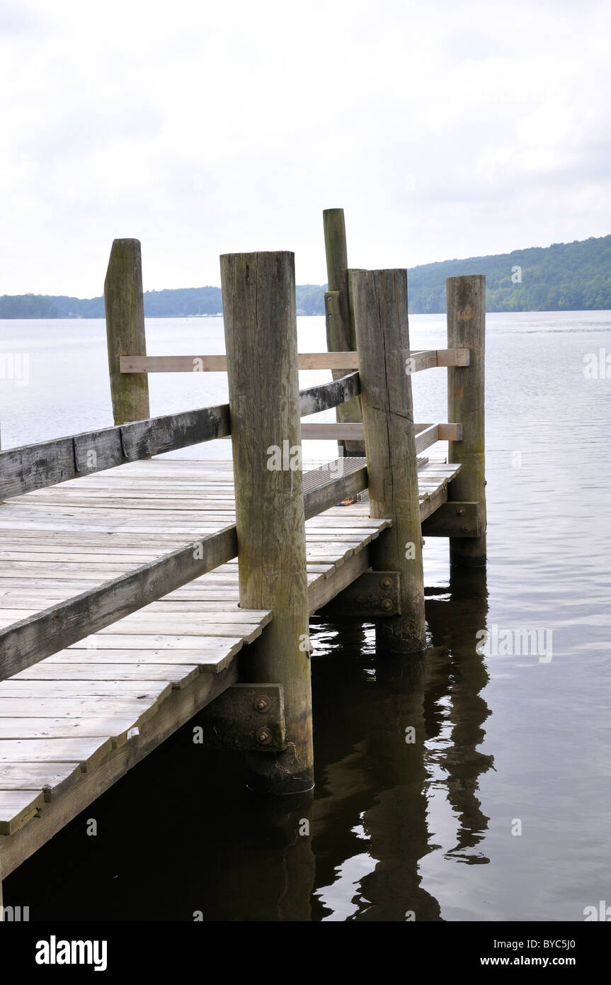 Pier, Connecticut River, Connecticut, New England, USA Stock Photo - Alamy