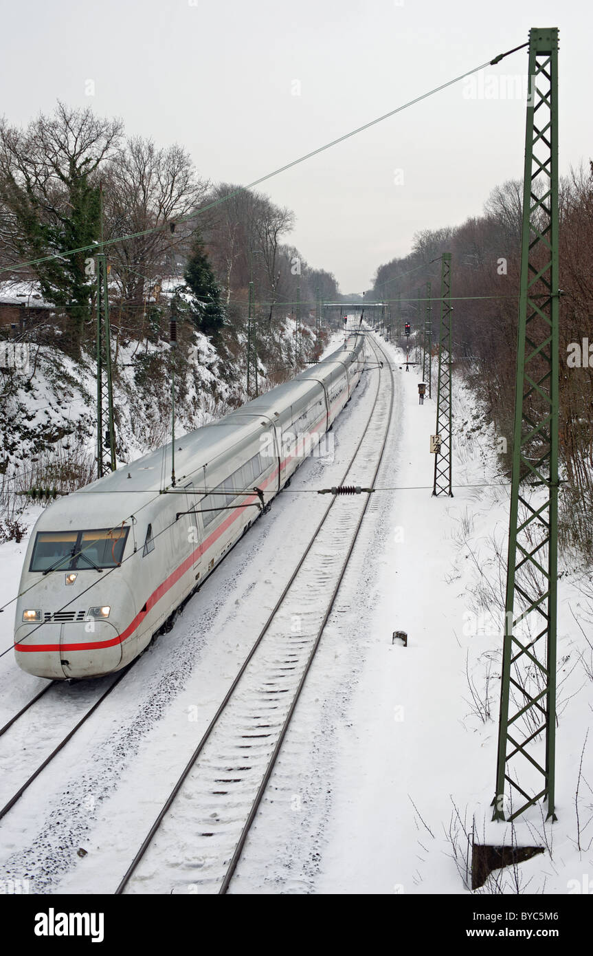 German Railways Inter-city Express (ICE Stock Photo - Alamy
