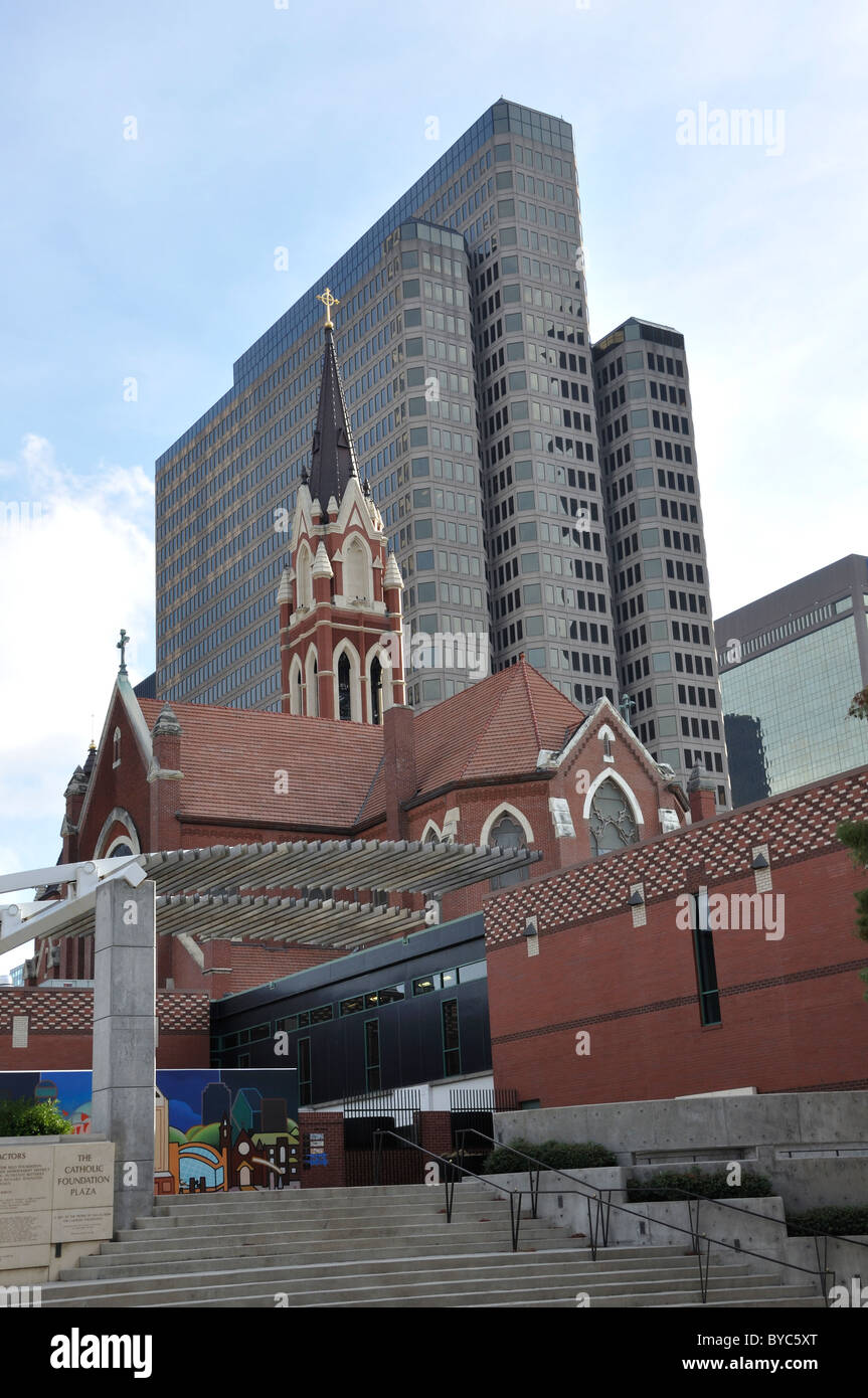 The Cathedral Shrine of the Virgin of Guadalupe, downtown Dallas, Texas ...