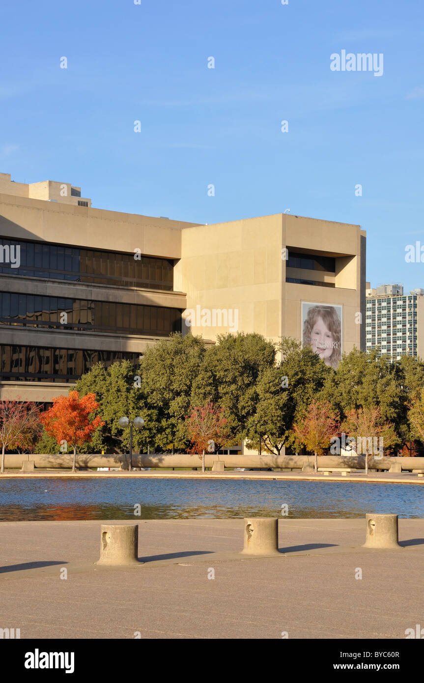 Usa public downtown j erik jonsson central hi-res stock photography and ...