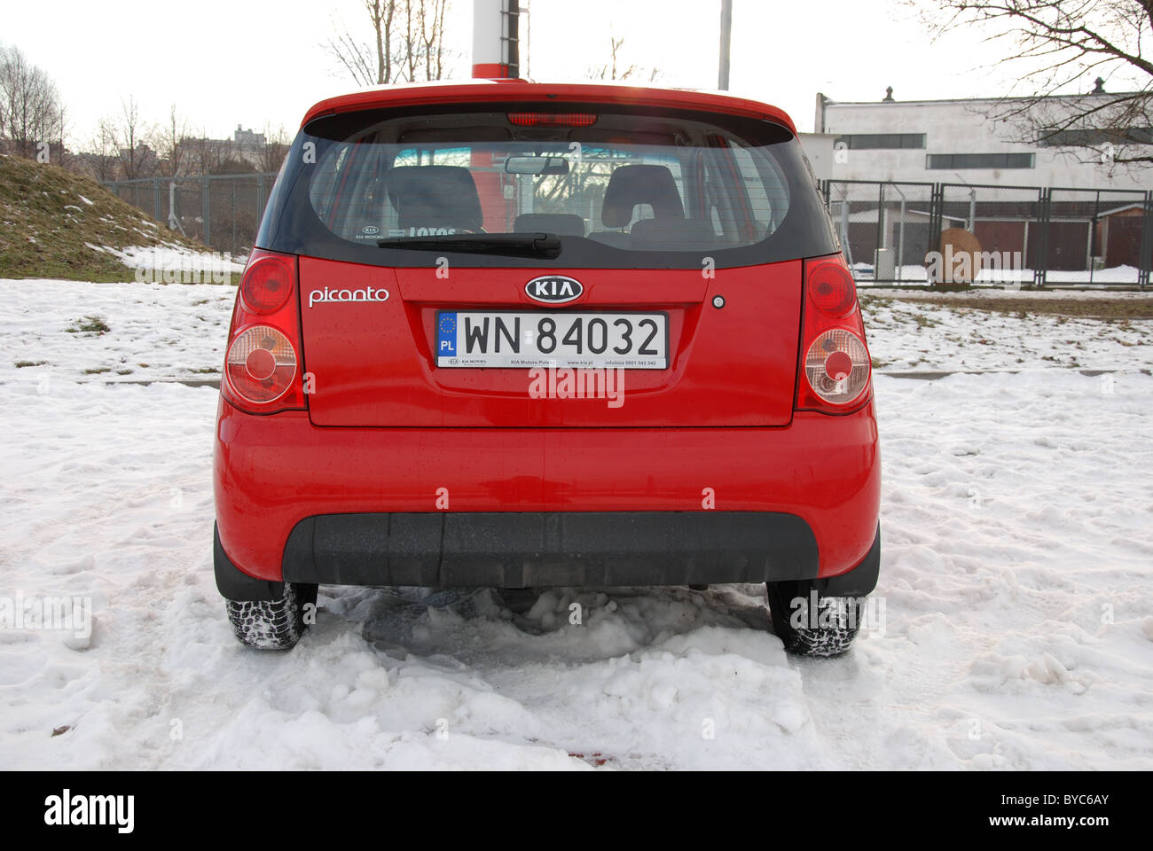 Kia Picanto 1.1 - MY 2004 (FL 2007) - red - five doors (5D) - Very ...