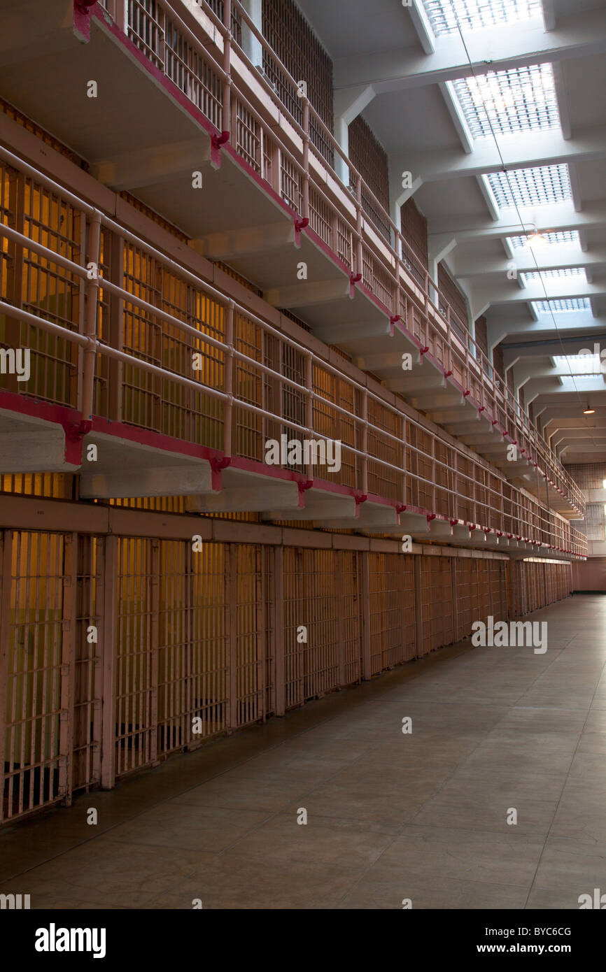 Alcatraz cell block d hi-res stock photography and images - Alamy