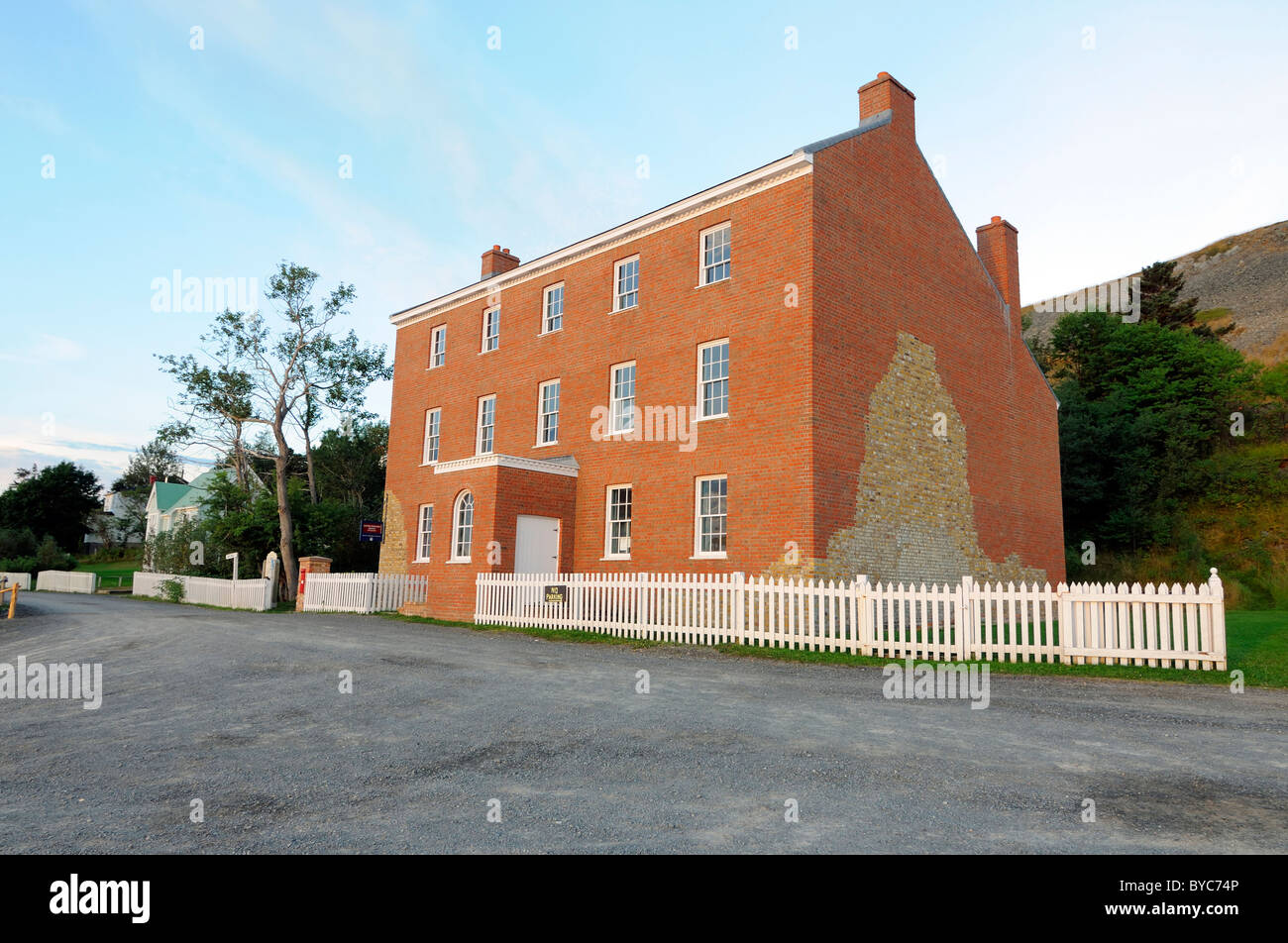 The Historic Garland House In Trinity Newfoundland Canada Stock Photo ...