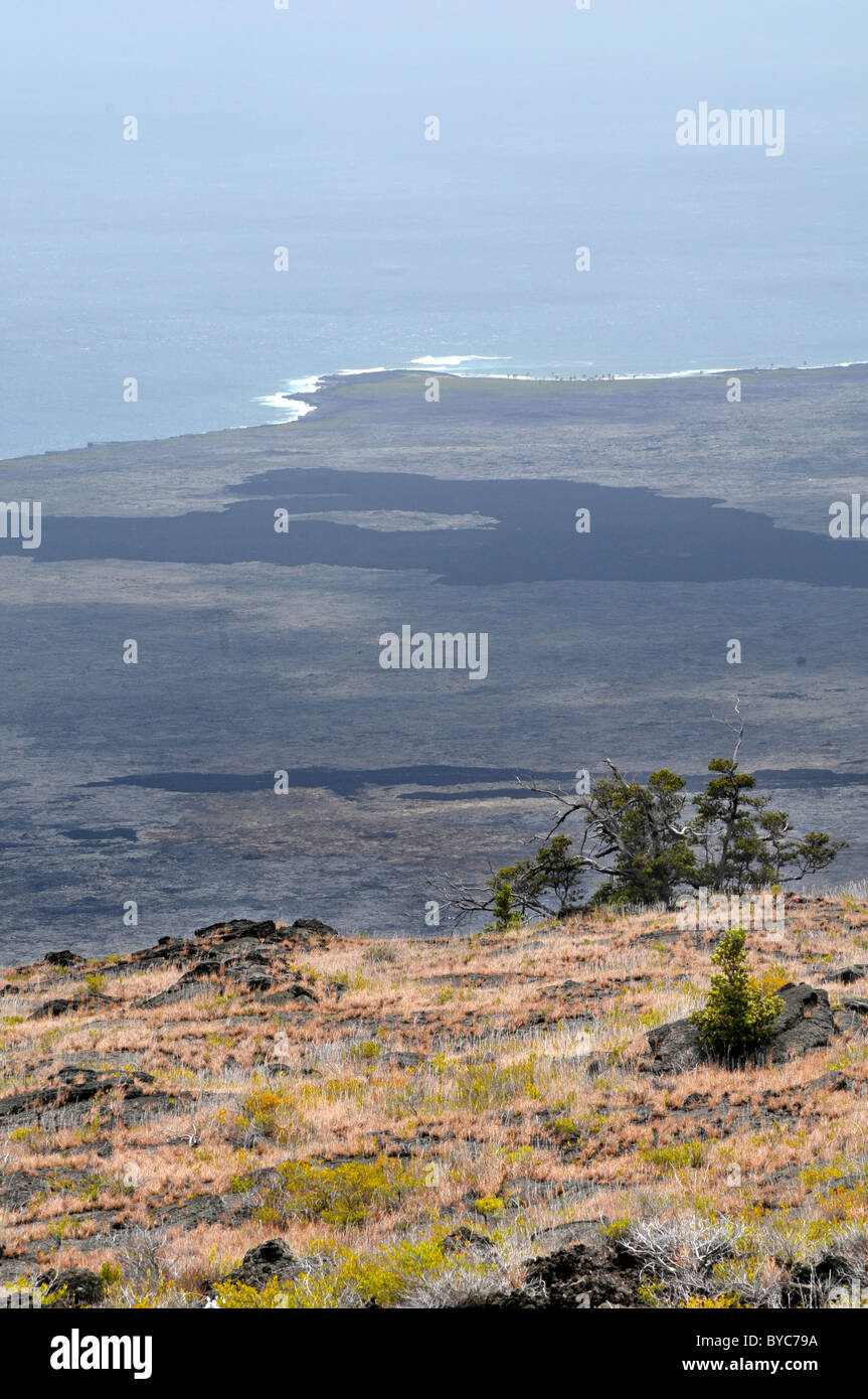 Varied Terrain Contrast Chain of Craters Road Hawaii Volcanoes National ...