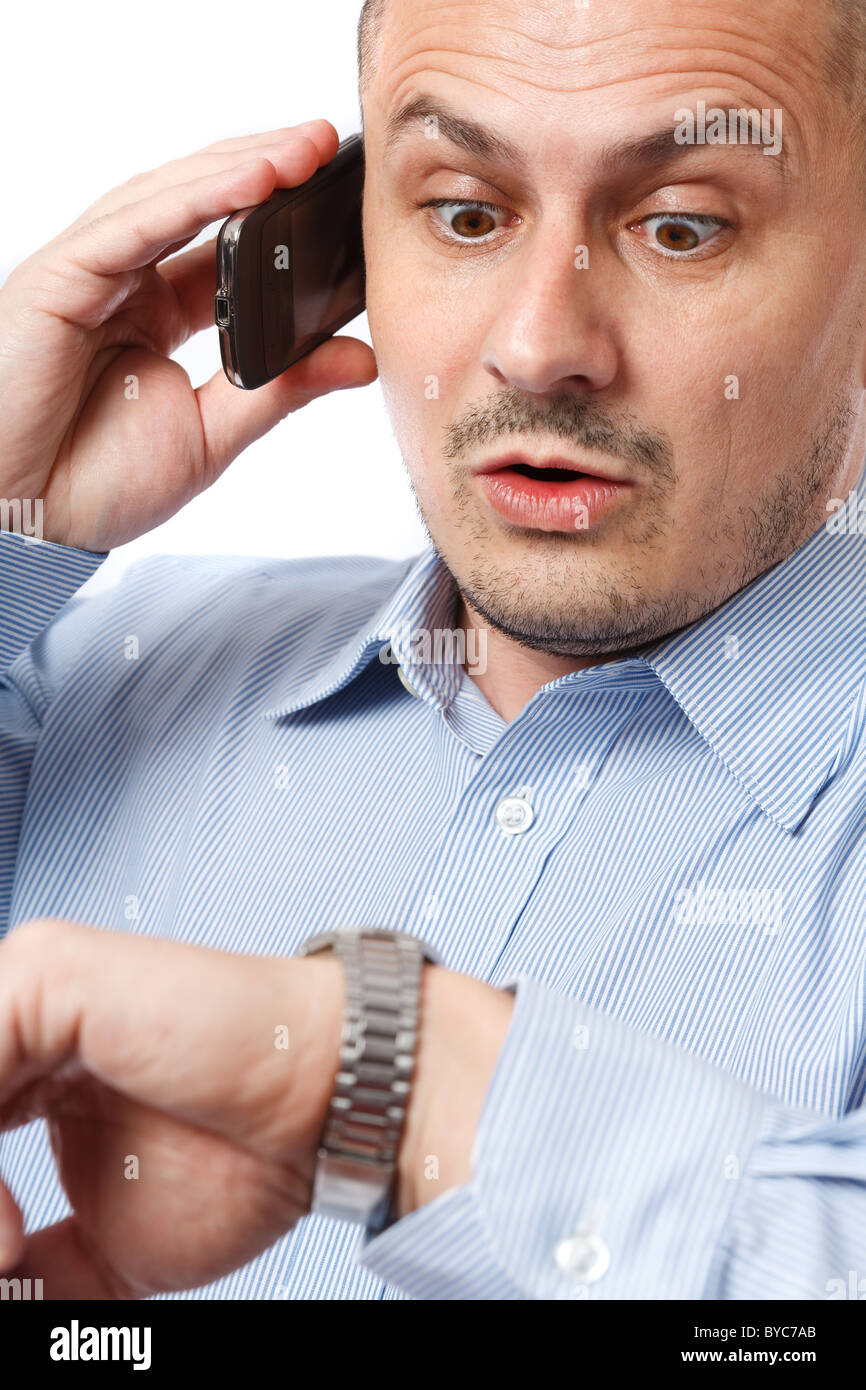 Human speaking clock hi-res stock photography and images - Alamy