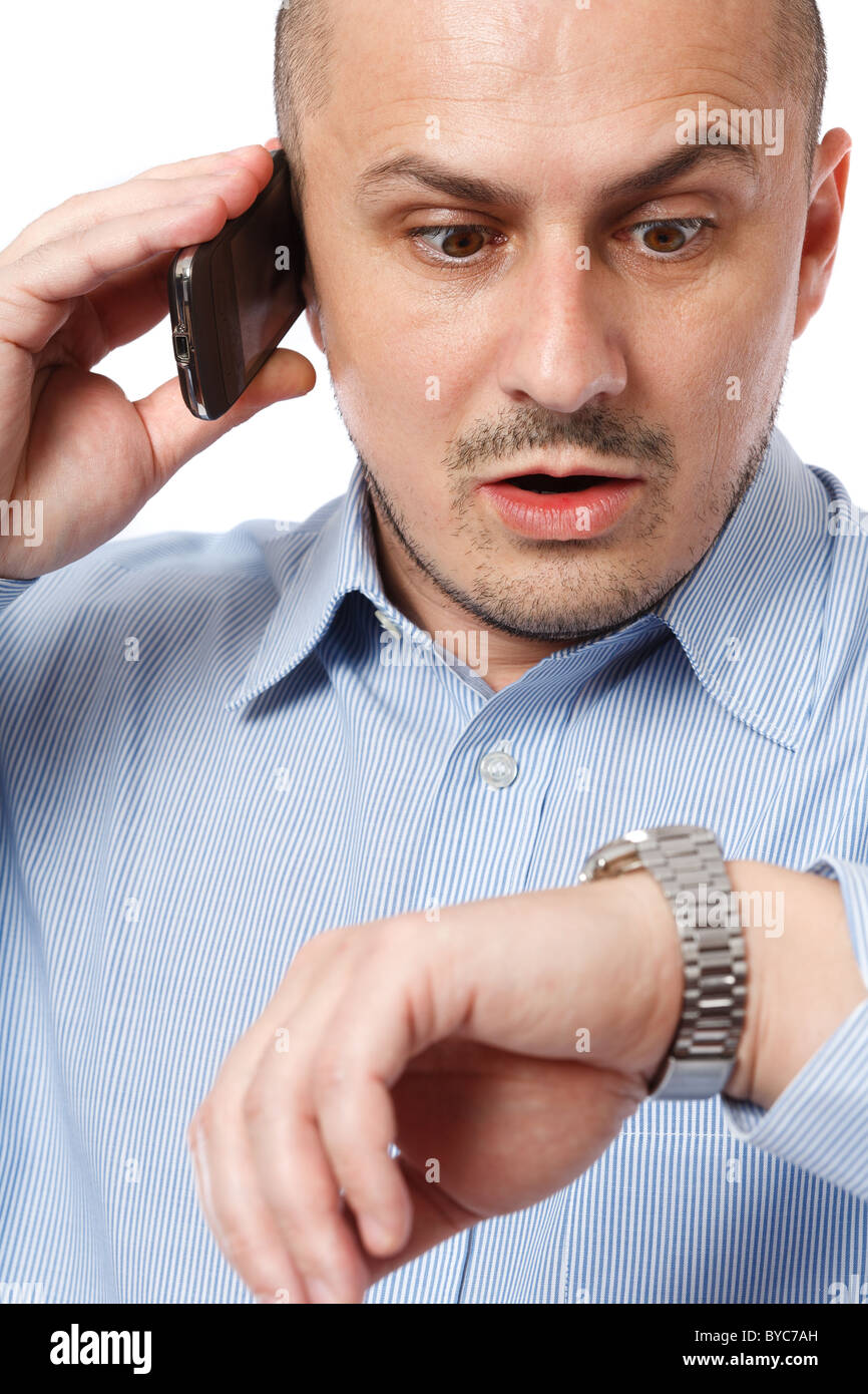 Human speaking clock hi-res stock photography and images - Alamy