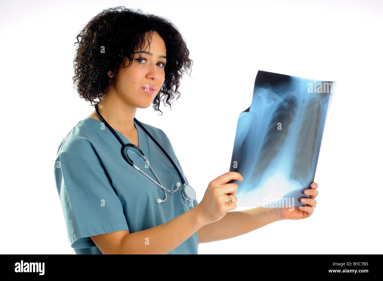 Black radiologist hi-res stock photography and images - Alamy
