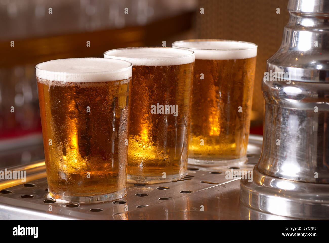Three pints beer hi-res stock photography and images - Alamy