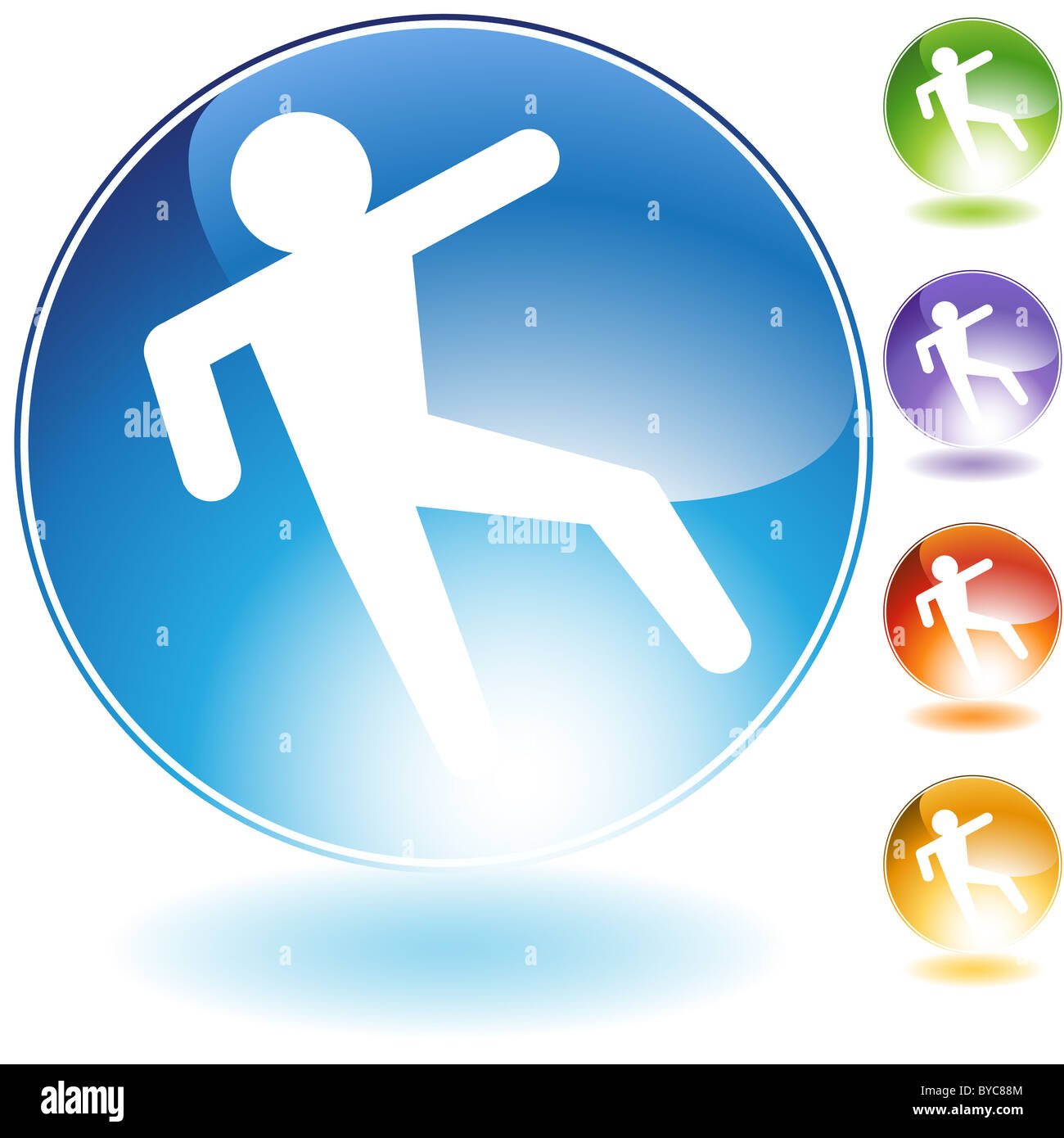 An image of slippery when wet Stock Photo - Alamy