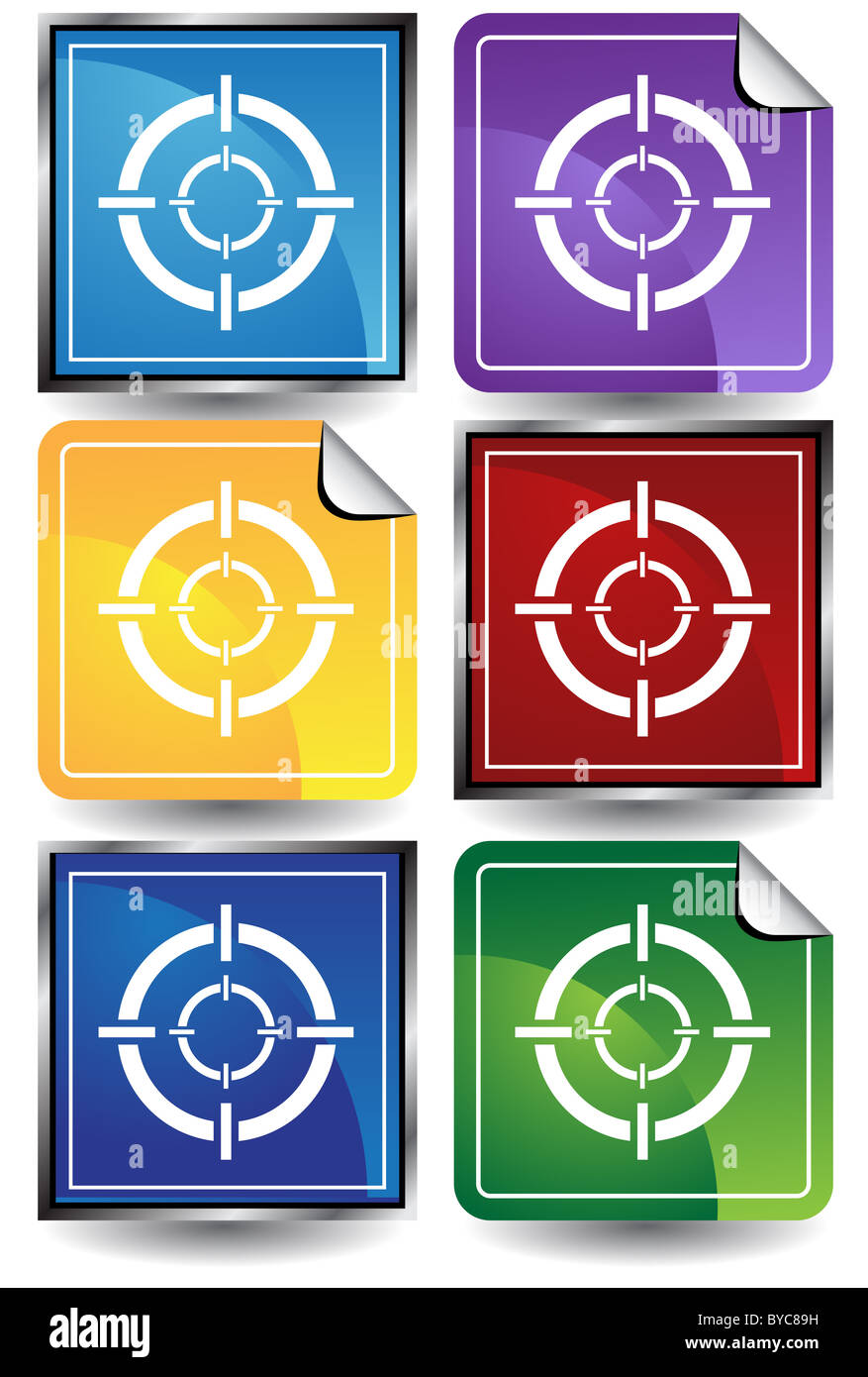 Crosshairs and red hi-res stock photography and images - Alamy