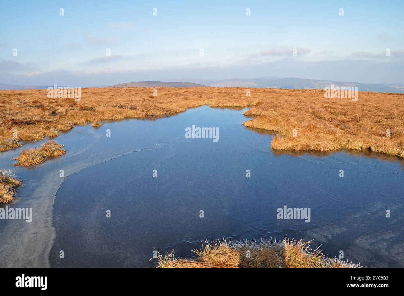 Winter in wicklow mountains national park Stock Photo - Alamy