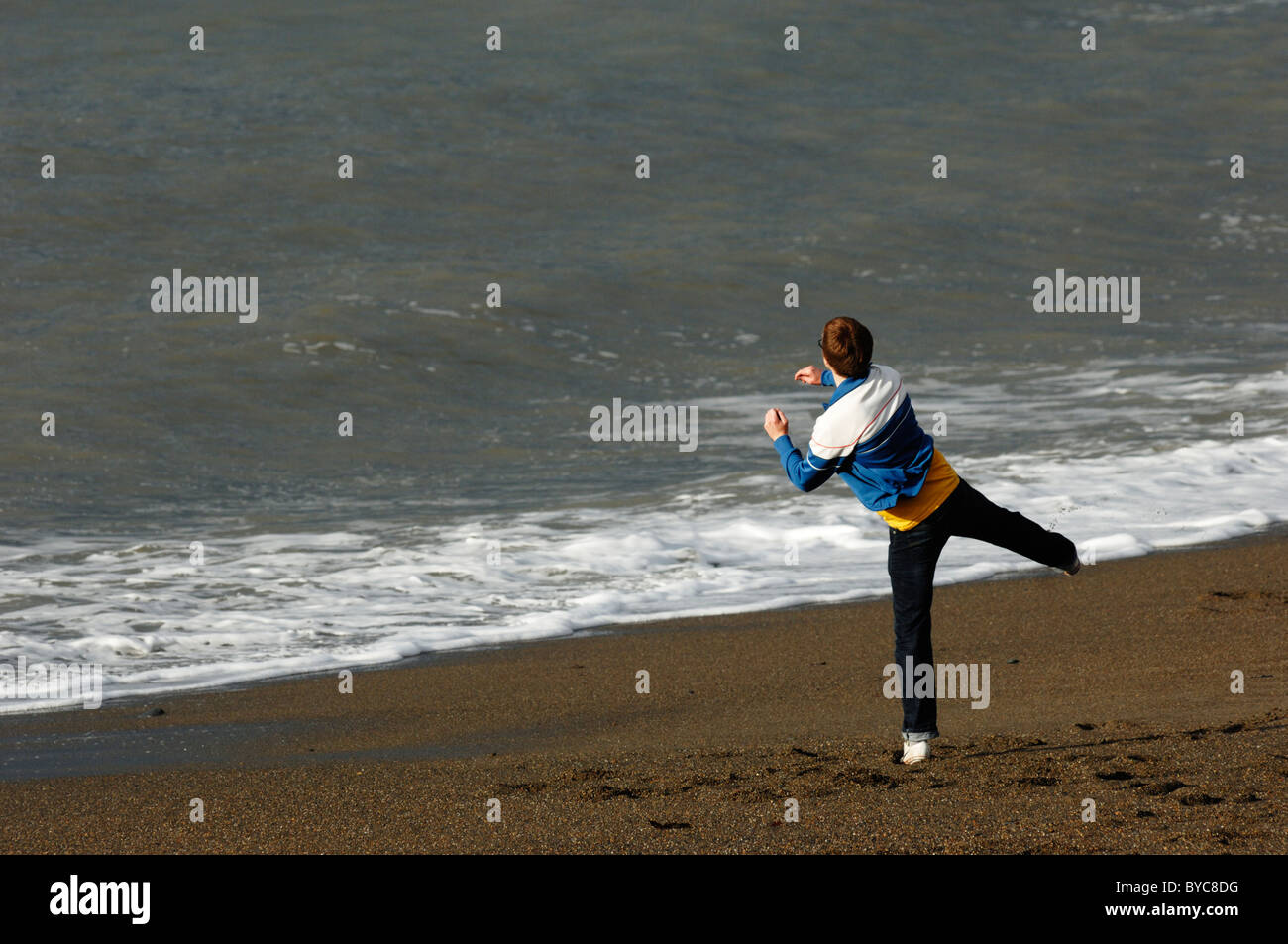 Throwing a stone hi-res stock photography and images - Alamy
