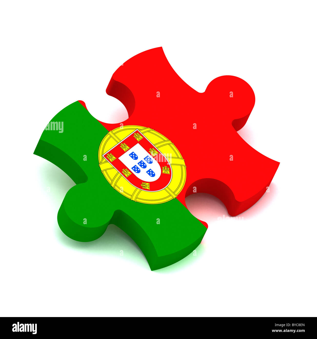 Map of the world jigsaw Cut Out Stock Images & Pictures - Alamy