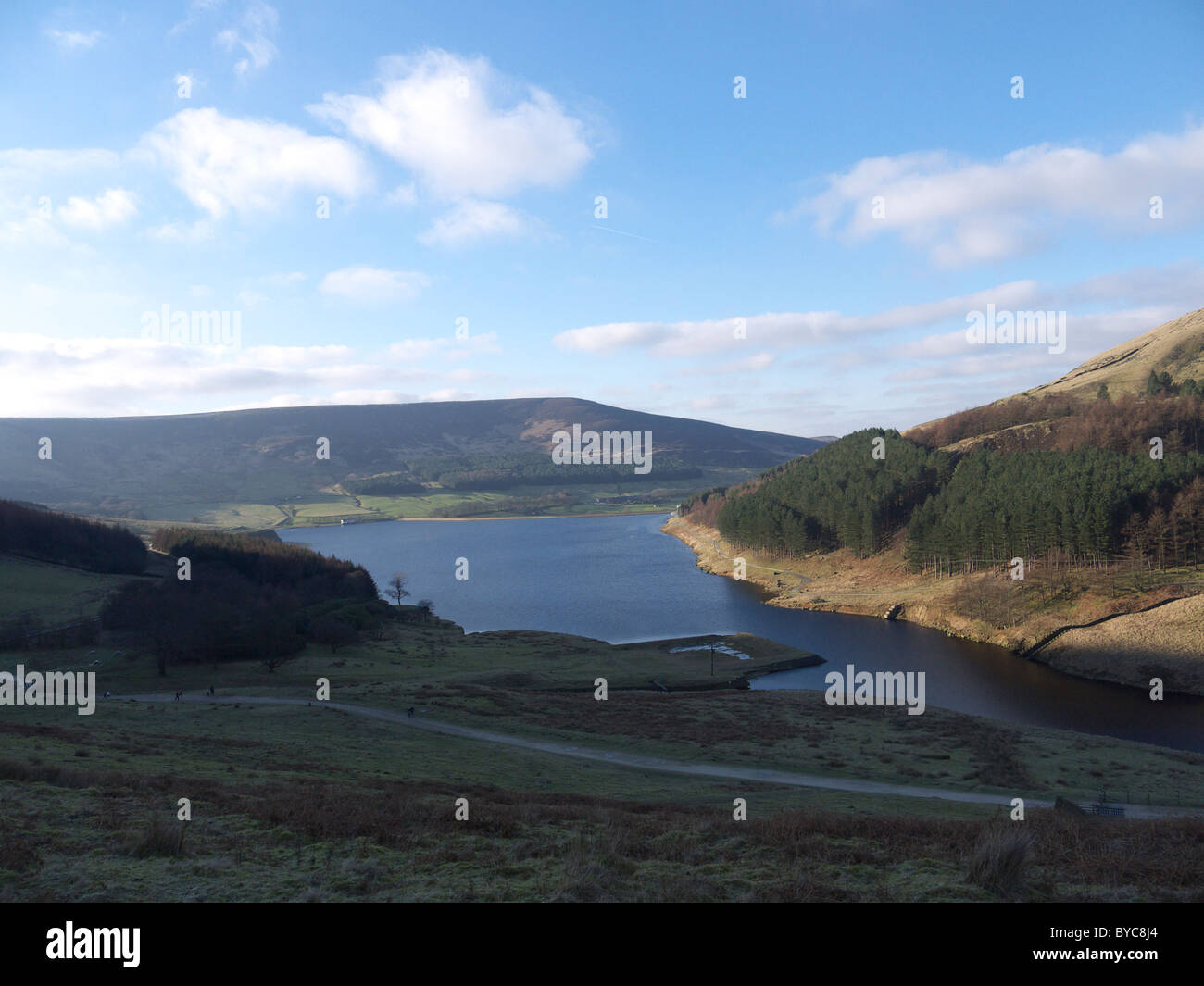 Dovestones Reservoir, Greenfield, Saddleworth, Oldham, Lancashire ...