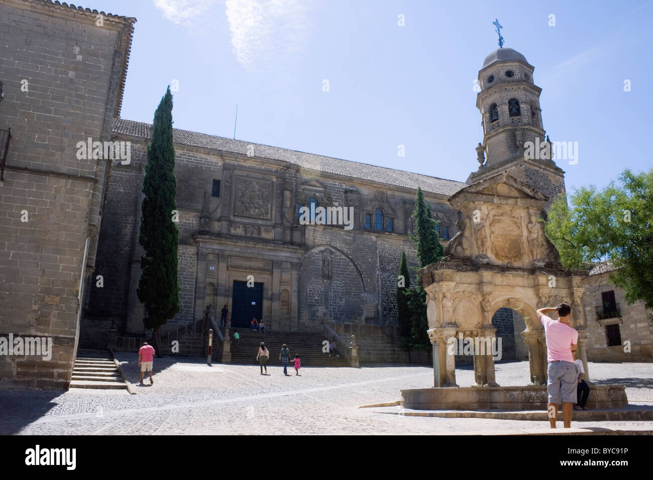 Baeza, Jaen Province, Spain. Catedral de la Natividad de Nuestra Señora ...