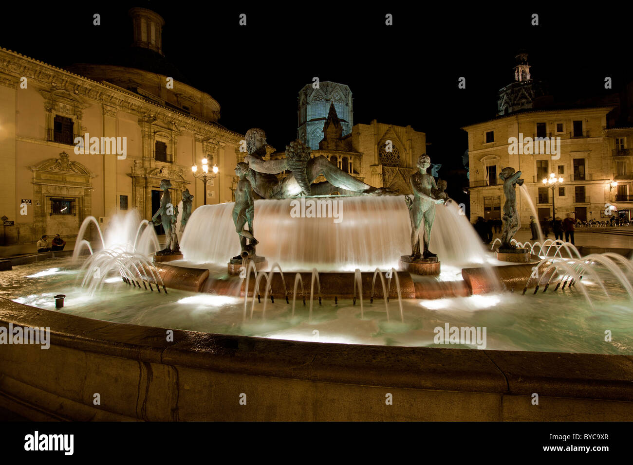 Virgen square valencia hi-res stock photography and images - Alamy
