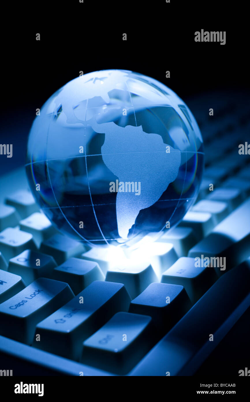 Map of the internet hi-res stock photography and images - Alamy