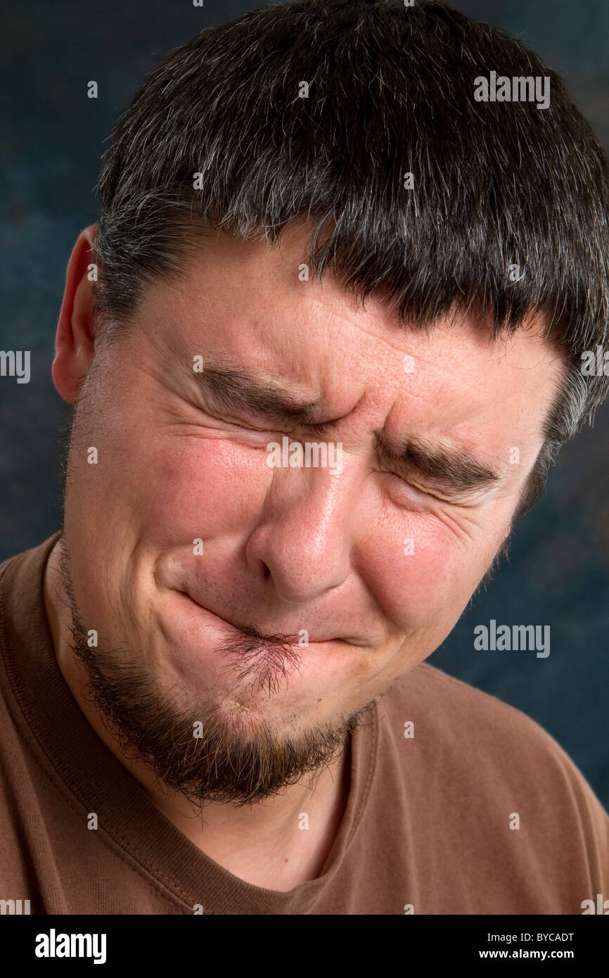 Cartoon Puckered Face